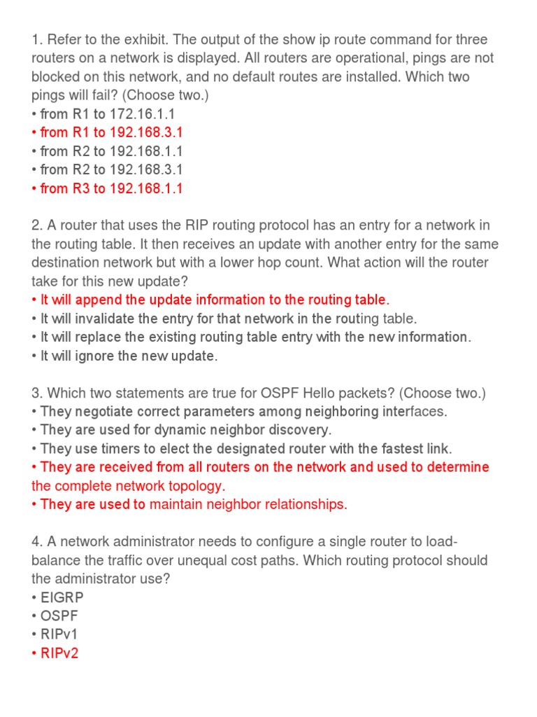 1 | PDF | Routing | Router (Computing)
