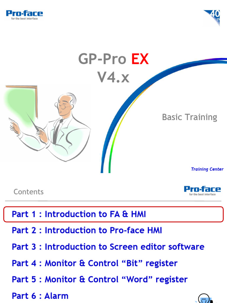 GP-Pro Ex-Basic Training | PDF | Programmable Logic Controller | Usb