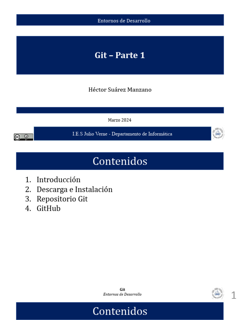 Tema 4 - GIT - Parte 1 | PDF | Archivo de computadora | Informática