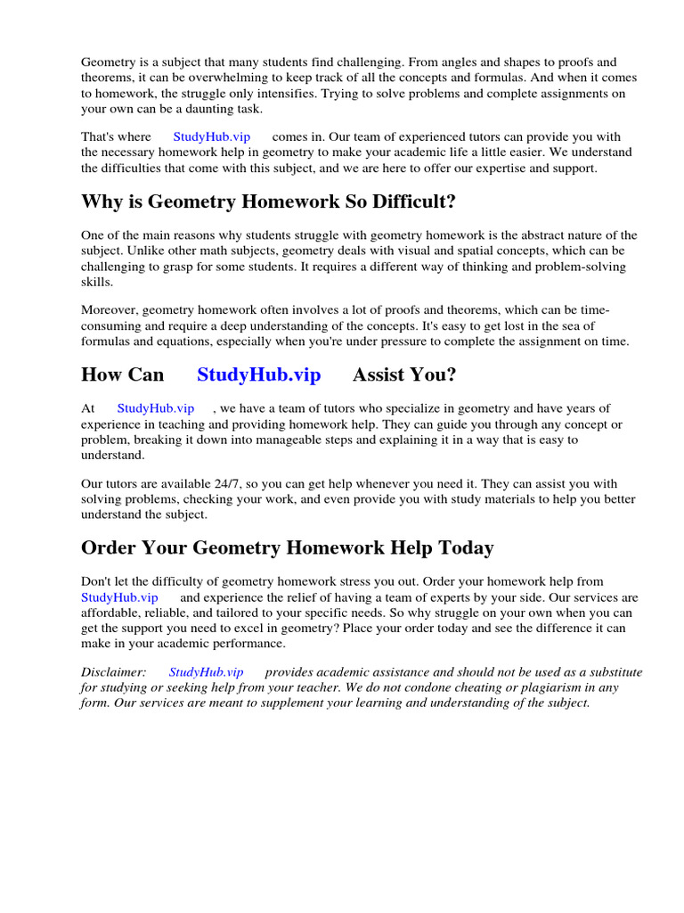 Homework Help Geometry | PDF | Mathematics | Geometry