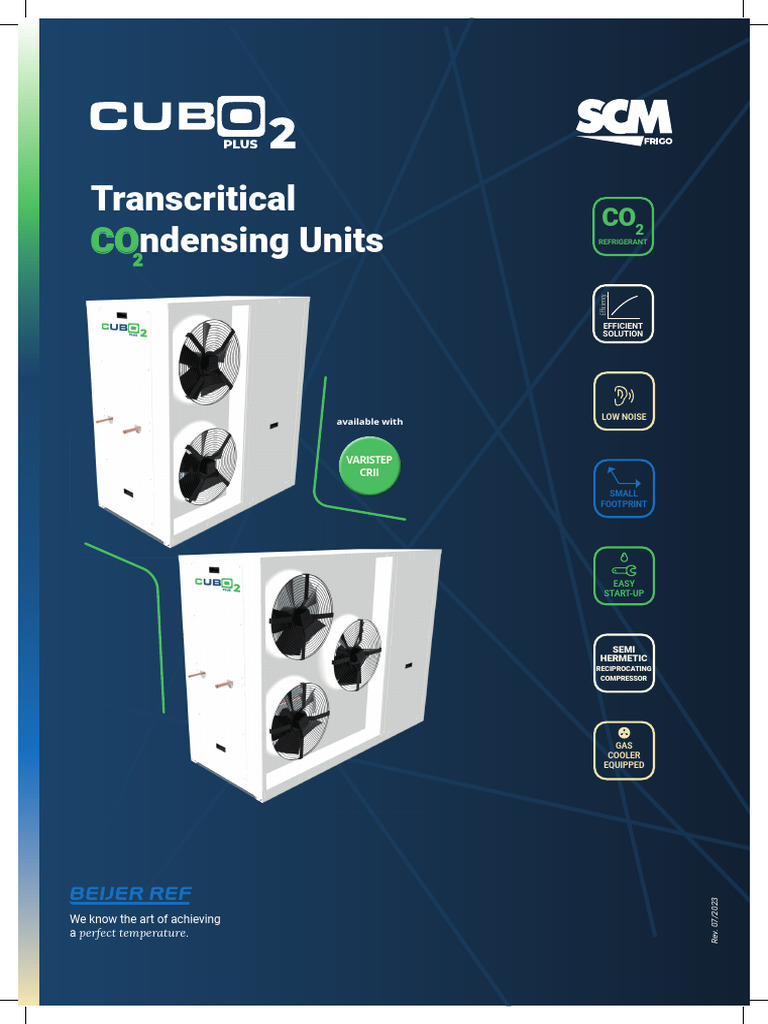 SCM Frigo Cubo2 Plus Brochure New2 Pag Sing | PDF | Engineering ...