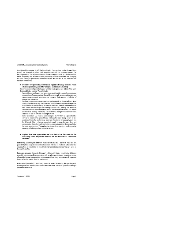 Conditional Formatting | PDF