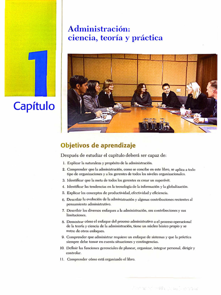 Administracion Ciencia, Teoria y Practica | PDF | Business | Economias