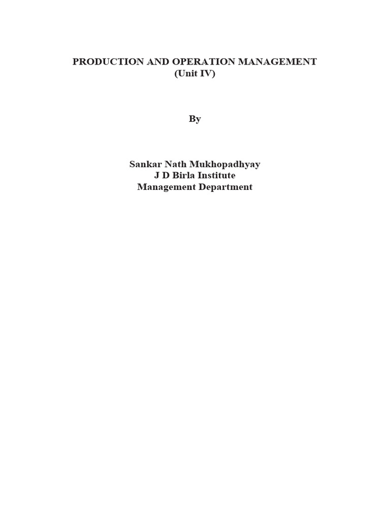 Unit4 - Lecture POM-rev1 | PDF | Standard Deviation | Normal Distribution