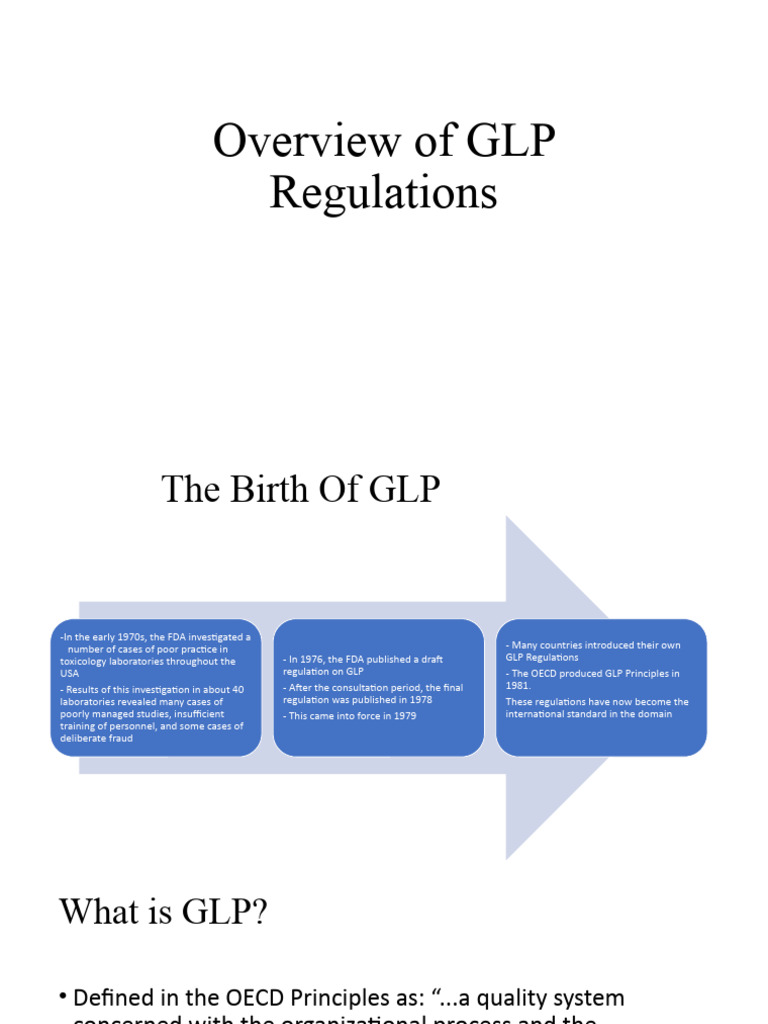 Summary GLP Overview | PDF