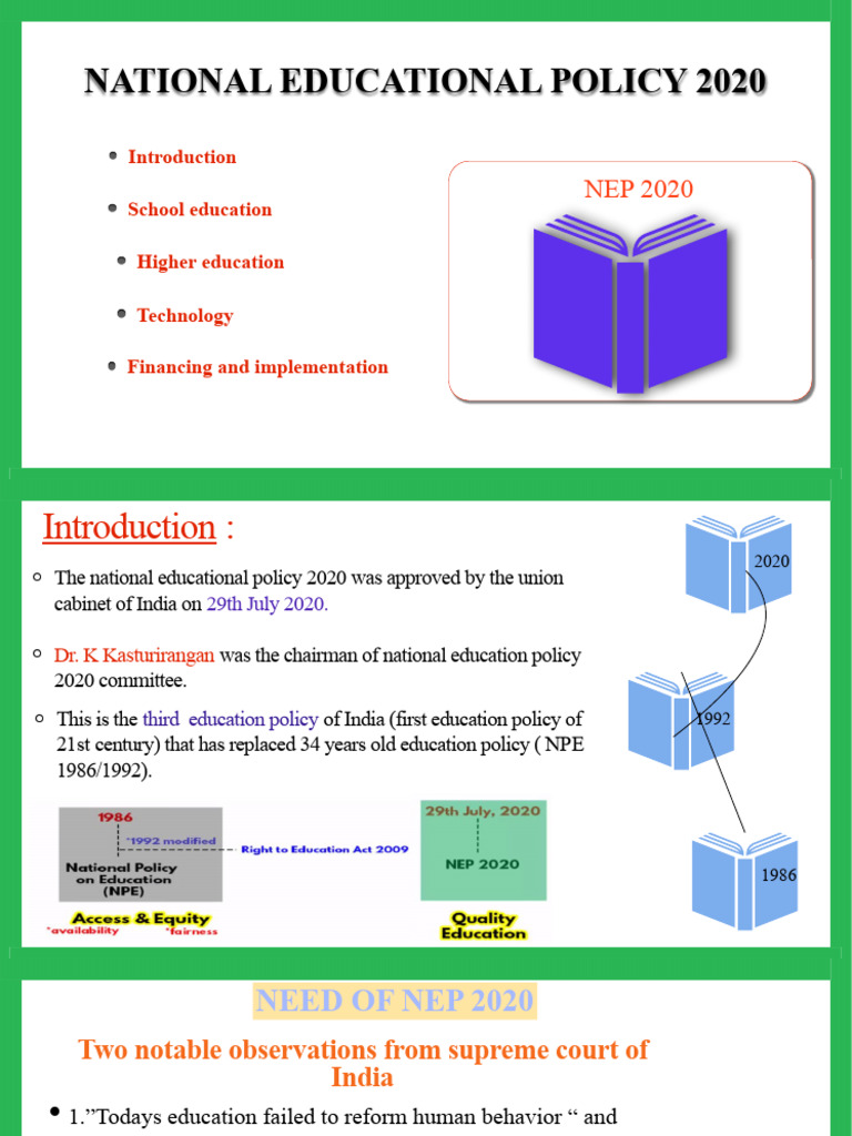 Nep 2020 | PDF | Educational Technology | Academic Degree