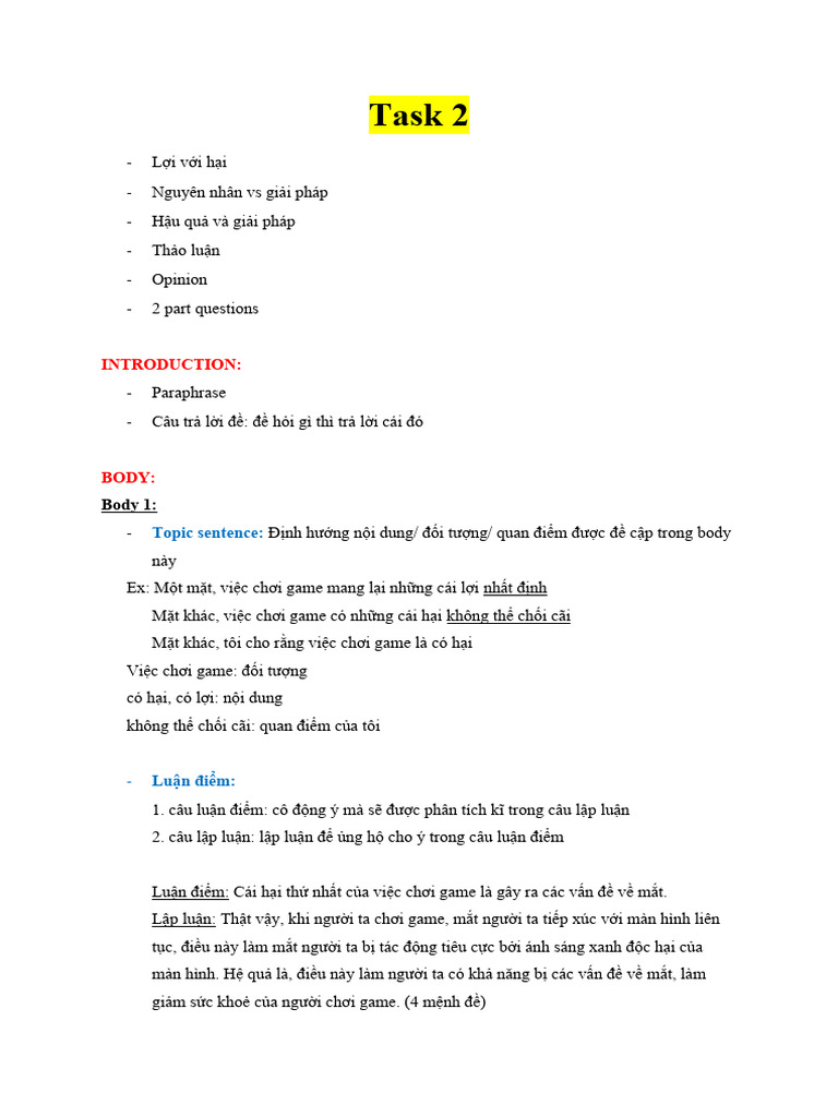 Task 2 Ielts | PDF