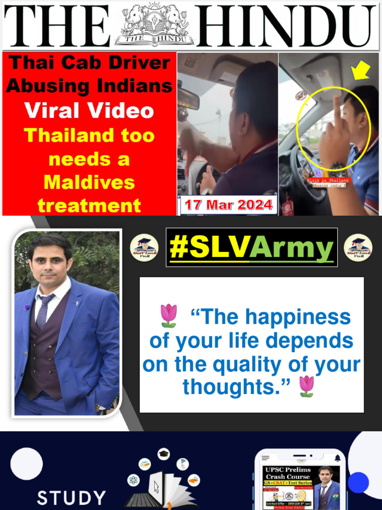 17 March 2024 -The Hindu and Nano Magazine by VeeR | PDF