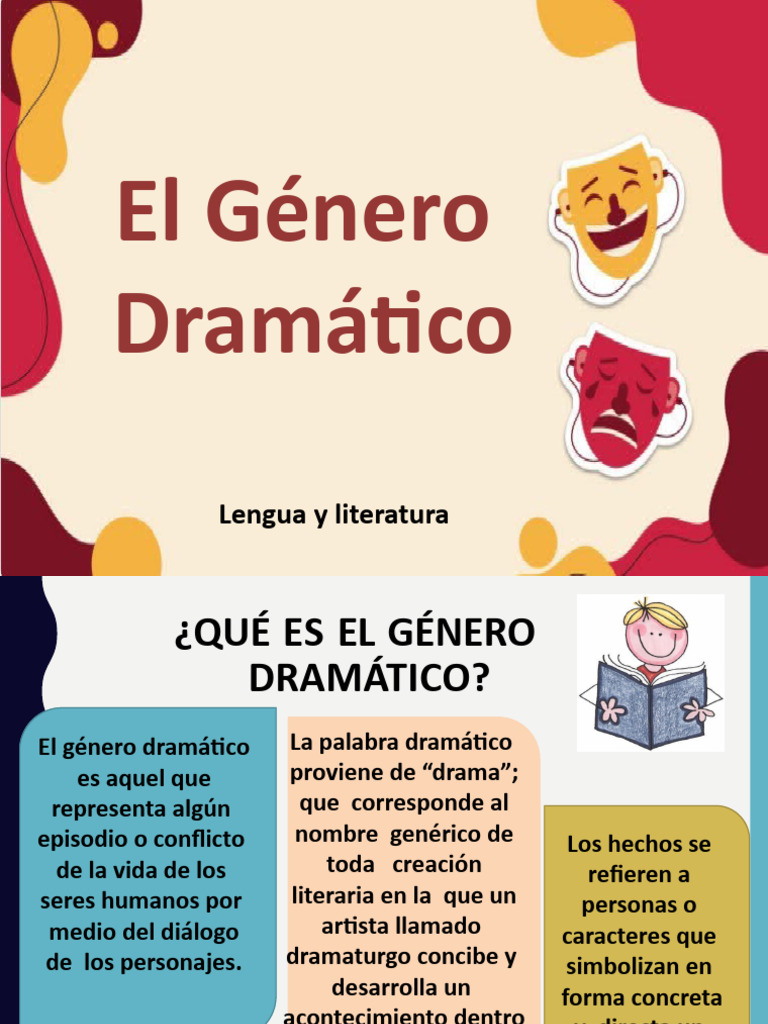 Introducción al Género Dramático | PDF | Comedia | Teatro