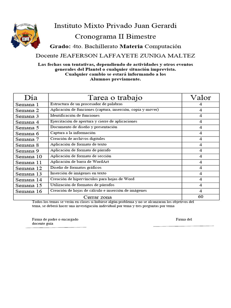 4to Baco Compu | PDF | Ciencias de la Computación | Informática