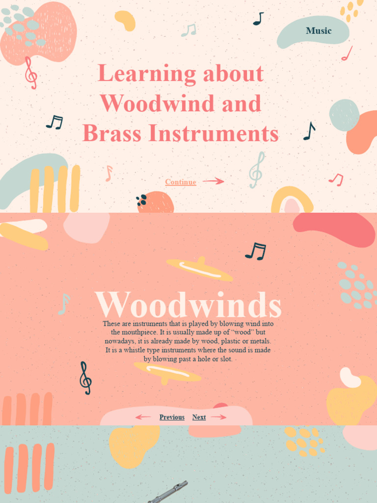 Woodwind and Brass Instruments | PDF | Woodwind Instruments | Brass ...