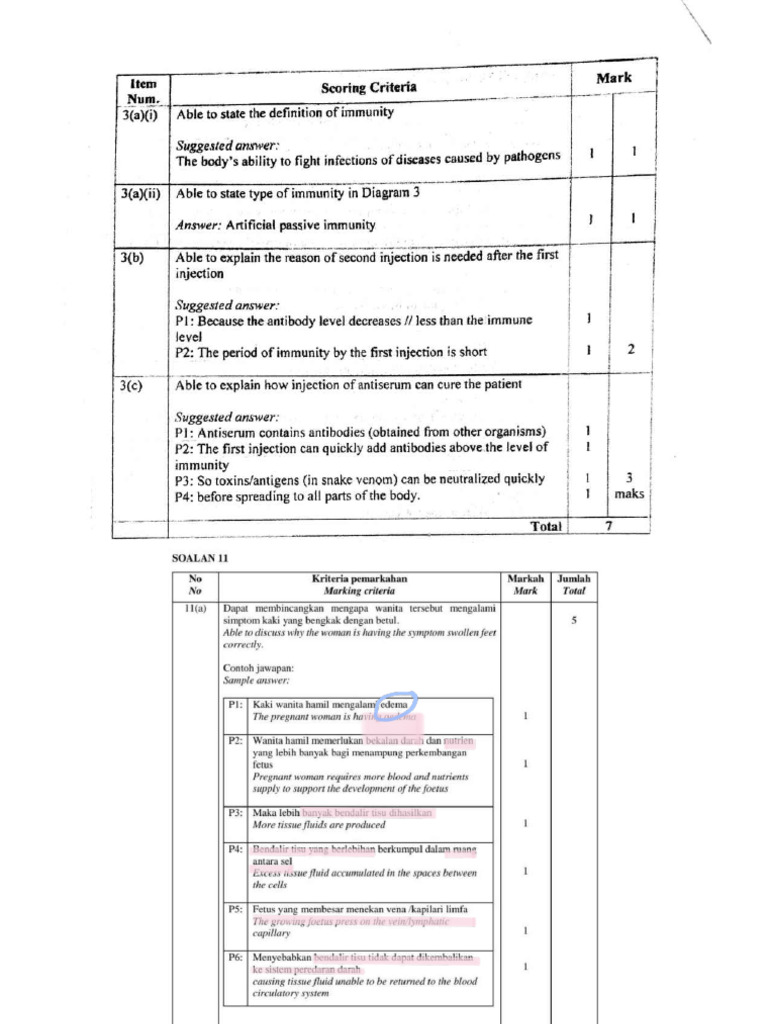 Jawapan Bio t4 Bab 11 | PDF