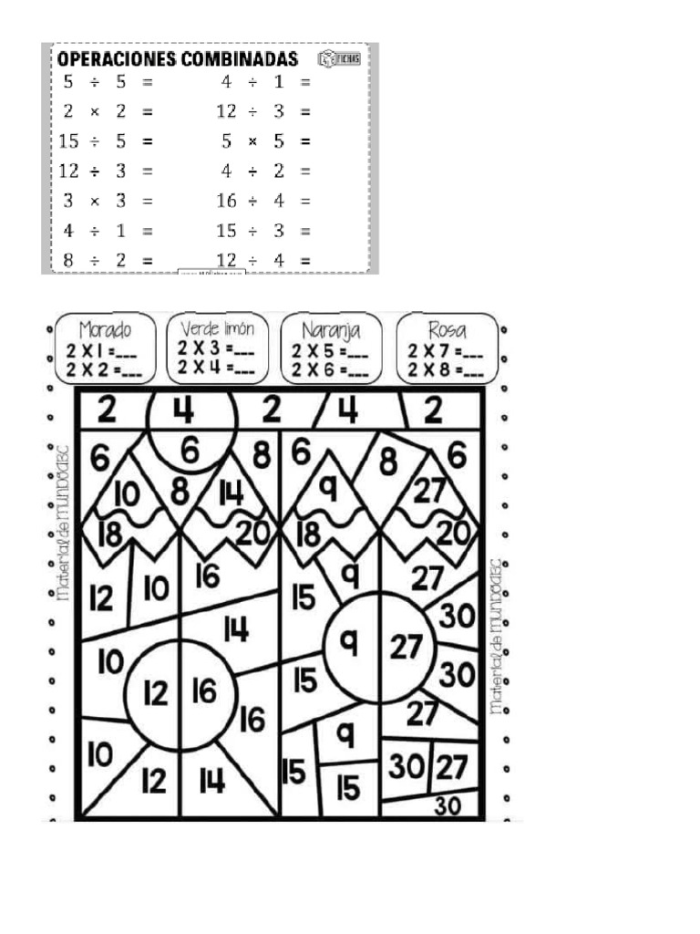 Ejercicios Mate | PDF