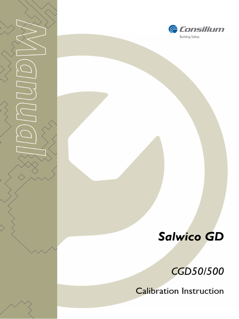 Salwico GD Calibration Instruction | PDF | Calibration | Sensor