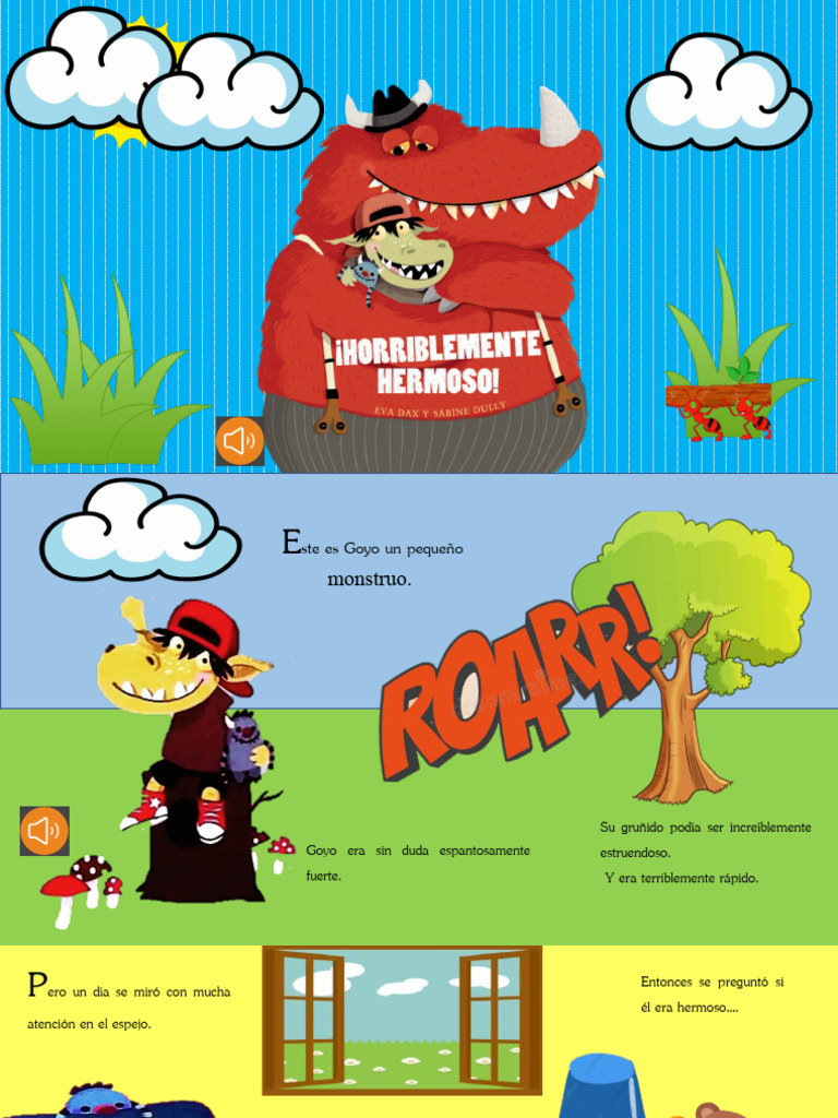 Horriblemente Hermoso. Cuento Interactivo | PDF