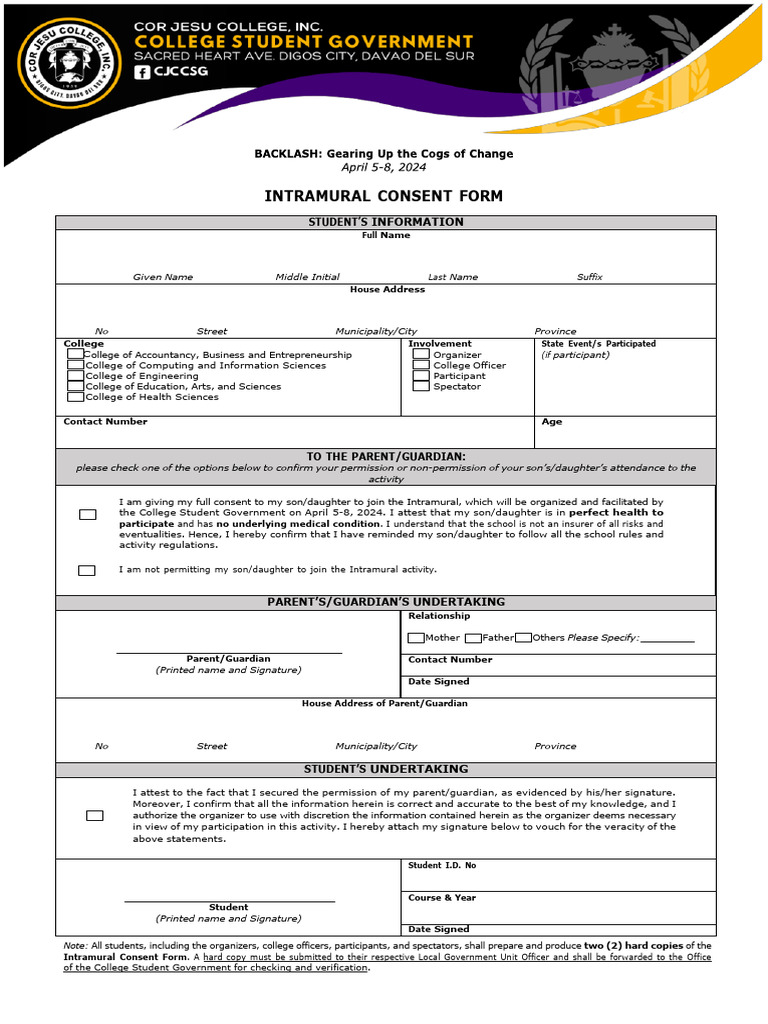 CONSENT-FORMS | PDF | Dose (Biochemistry) | Chemistry