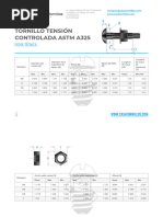 Ficha Tecnica Tornillo Astm A325 | PDF | Tecnología