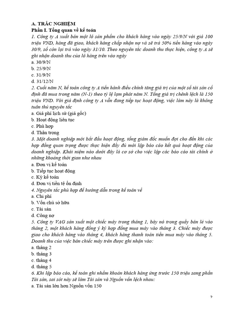 Câu hỏi và Bài tập NLKT pages 2 16 | PDF