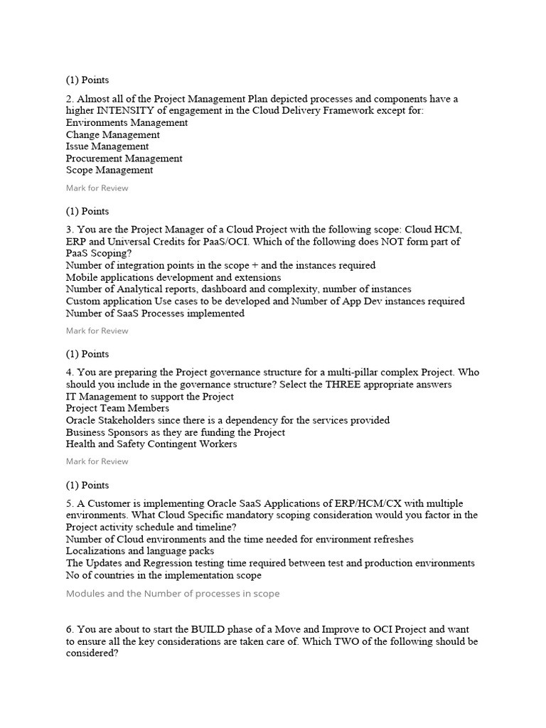 Oracle Cloud PM 2 | Download Free PDF | Cloud Computing | Software As A Service