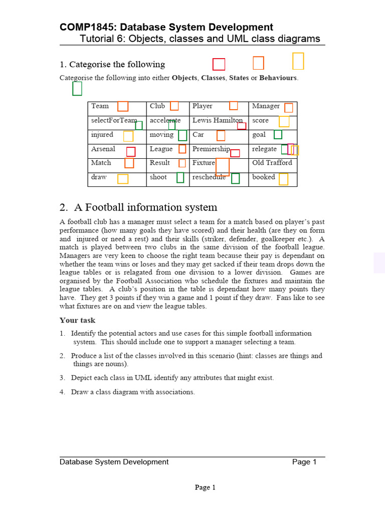 SD Tutorial Classes (Students) | PDF | Class (Computer Programming ...
