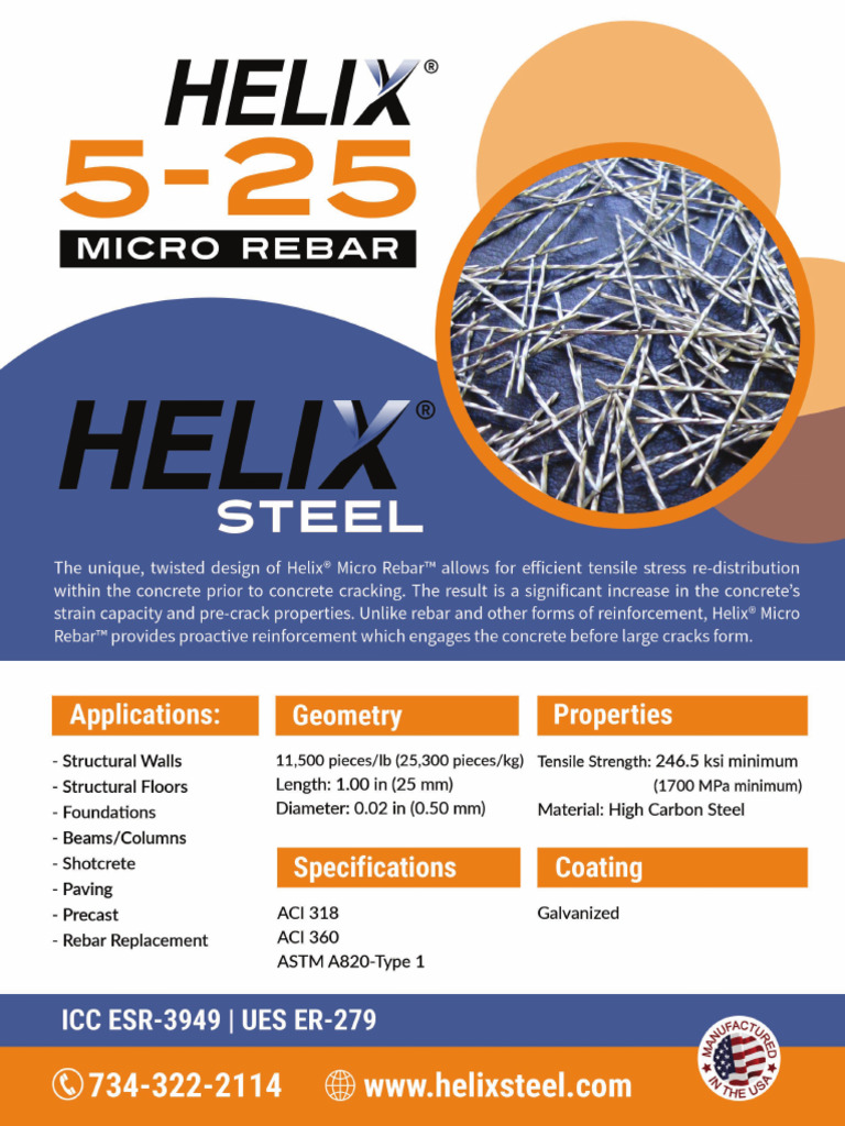 Helix 5 25 Technical Data Sheet | PDF