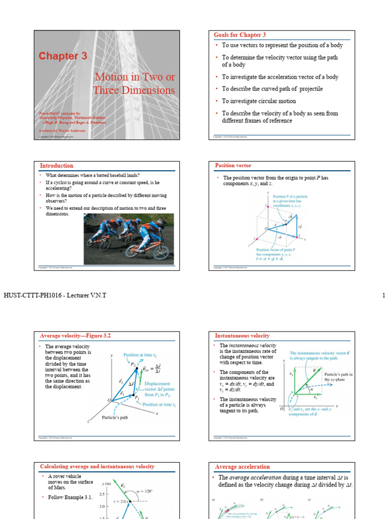 03 Lecture Outline | PDF | Acceleration | Velocity