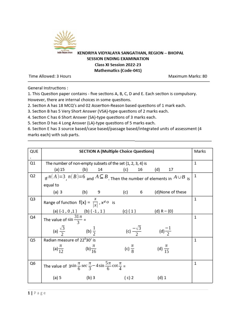 See 22-23 Math Xi Set a Qp | PDF | Pi | Coordinate System
