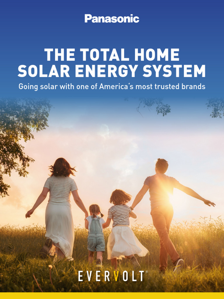 Evervolt Consumer Brochure | PDF | Solar Power | Photovoltaics