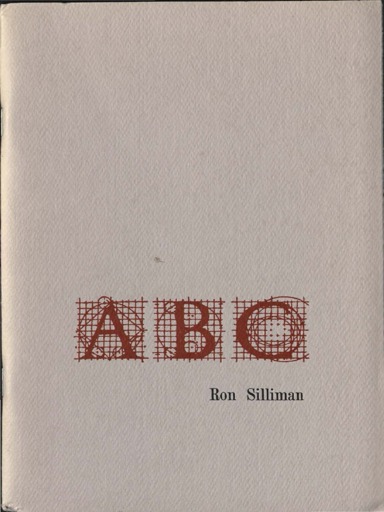 Ron Silliman - ABC | PDF