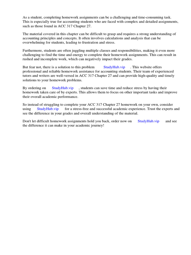 Acc 317 Chapter 27 Homework | PDF | World Wide Web | Internet & Web