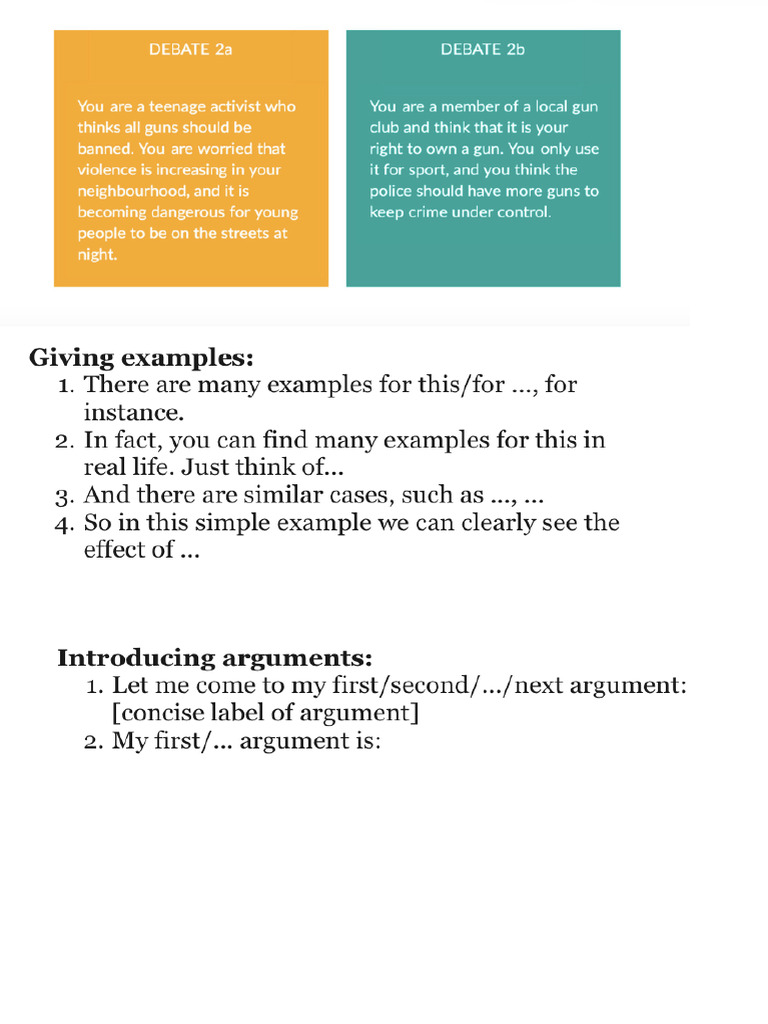 HW Debate | PDF