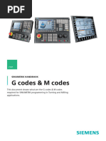 Okuma Mill G and M Codes - Helman CNC | PDF | Numerical Control | Machining