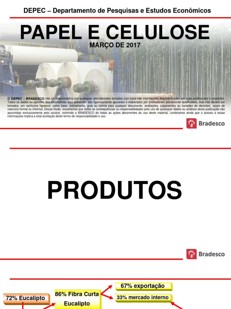 Infset Papel e Celulose | PDF | Papel | Brasil
