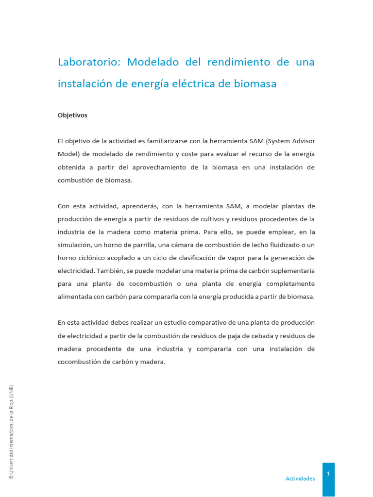 Laboratorio de Biomasa y Biocombustible | PDF | Biomasa | Bioenergía