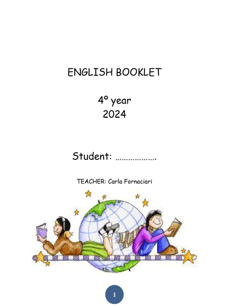 English Booklet: Grammar Units 2024 | PDF | Linguistics | Grammar
