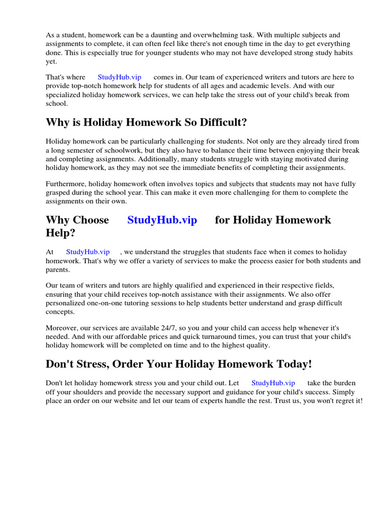 Dps Raipur Holiday Homework For Class 5 | PDF | Homework | Experience