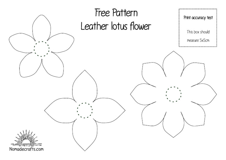Lotus Flower Pattern | PDF