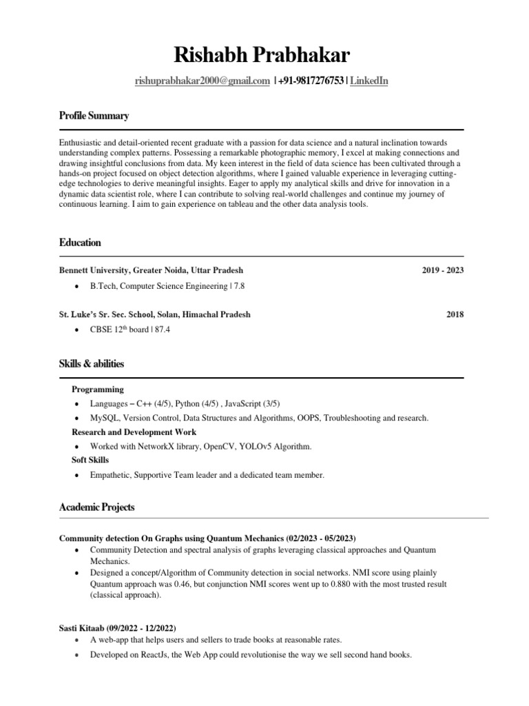 Rishabh_Prabhakar_Data | PDF | Data Science | Computing