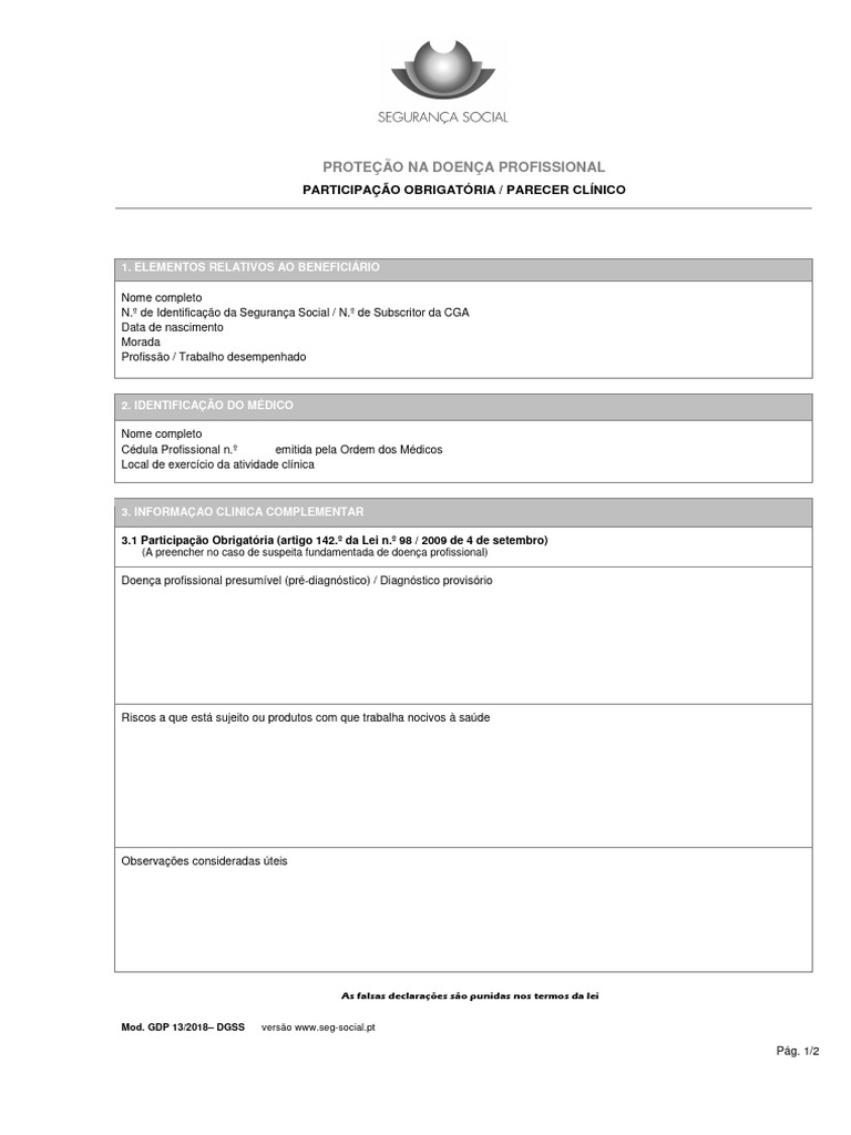 GDP 13-DGSS | PDF | Propriedade intelectual | Bem-estar social