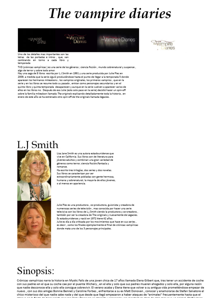 The Vampire Diaries | PDF | Damon Salvatore | The Vampire Diaries