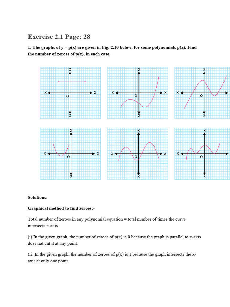 2 Polynomials | PDF | Polynomial | Factorization