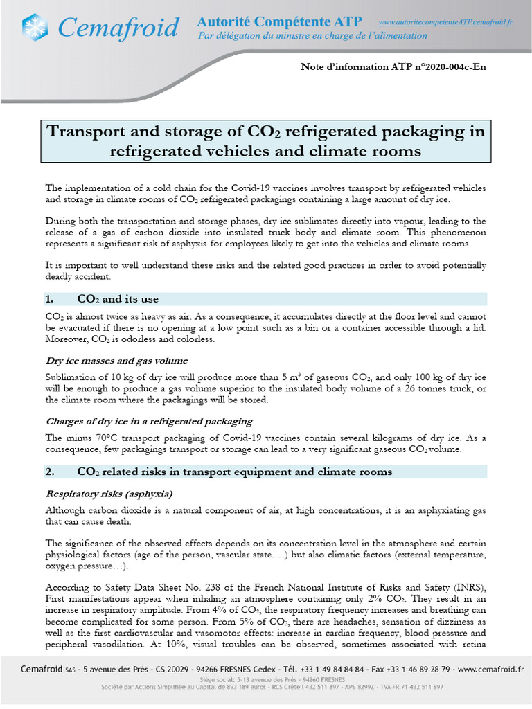 2020 - 004c Transport and Storage of CO2 Refrigerated Packaging in ...