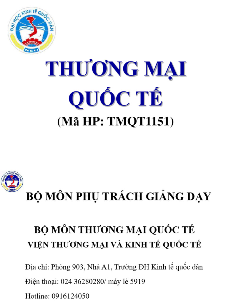 Slide TMQT (3tc) | PDF