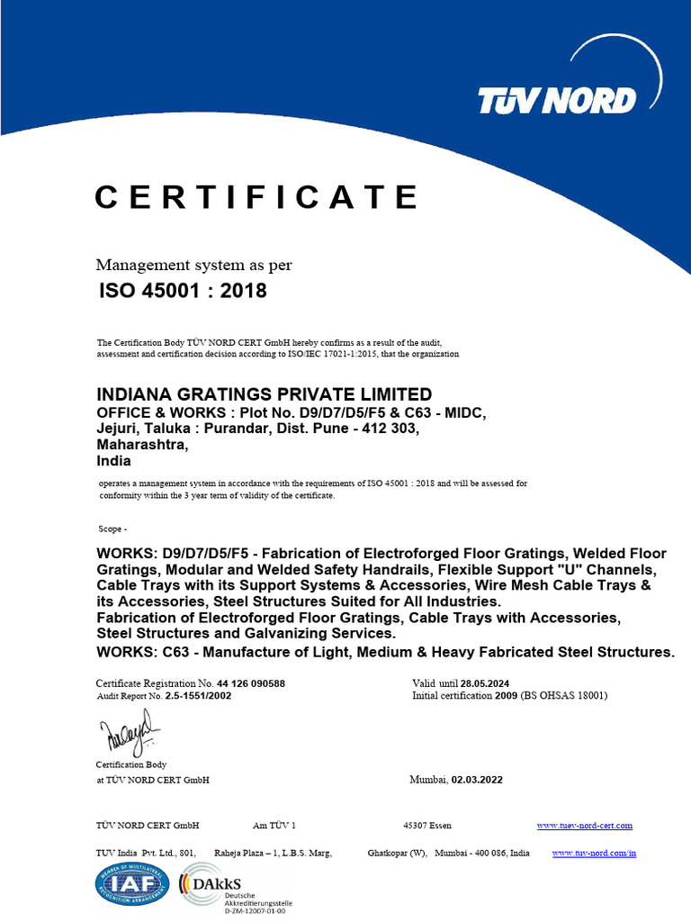 ISO 45001 2018 - OHS - 21-24all | PDF