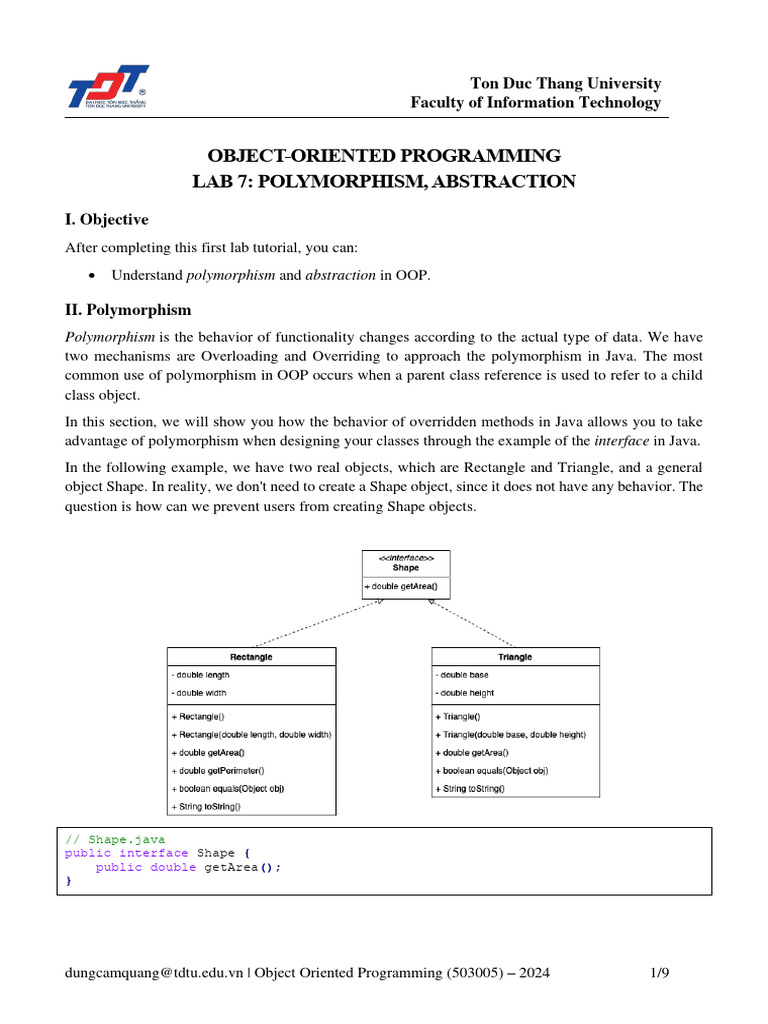 Lab7 Pdf Class Computer Programming Method Computer Programming 7019