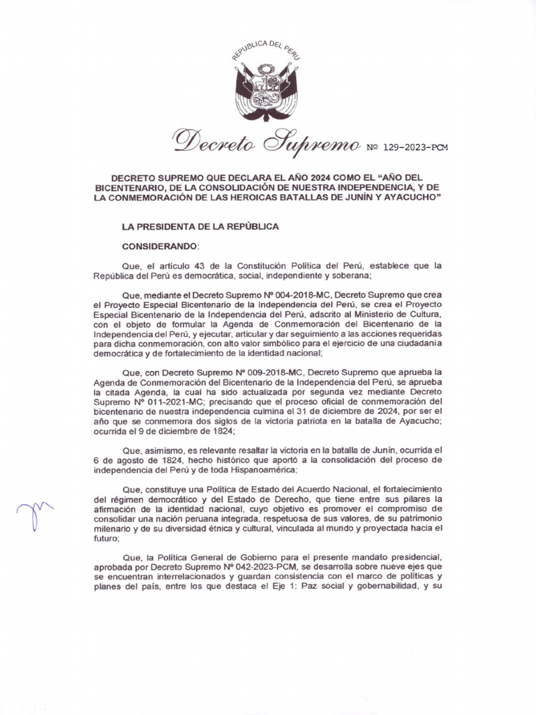 Año 2024 Lema | PDF