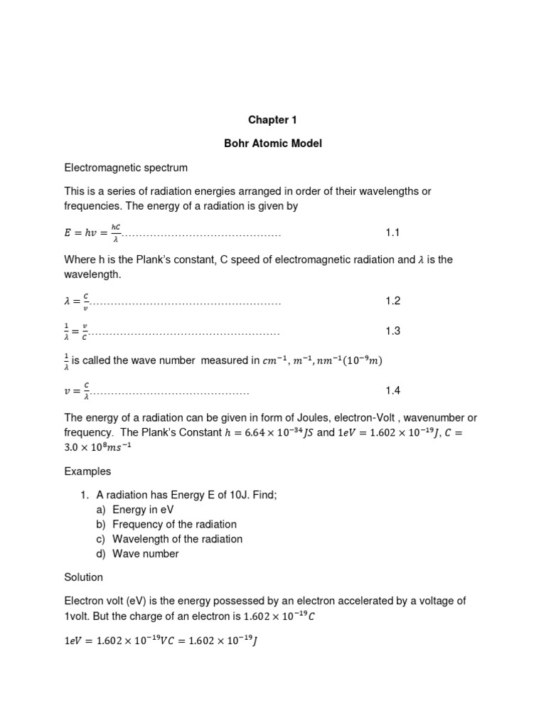 Atomic Physics | PDF | Atomic Orbital | Energy Level
