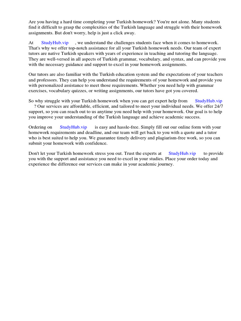 Turkish Homework | Download Free PDF | Homework | Getty Images