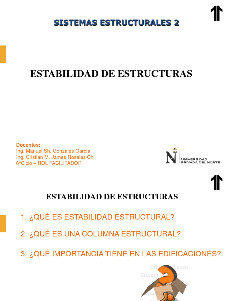 Estabilidad de Estructuras 2023-2 | Descargar gratis PDF | Ecuaciones | Columna