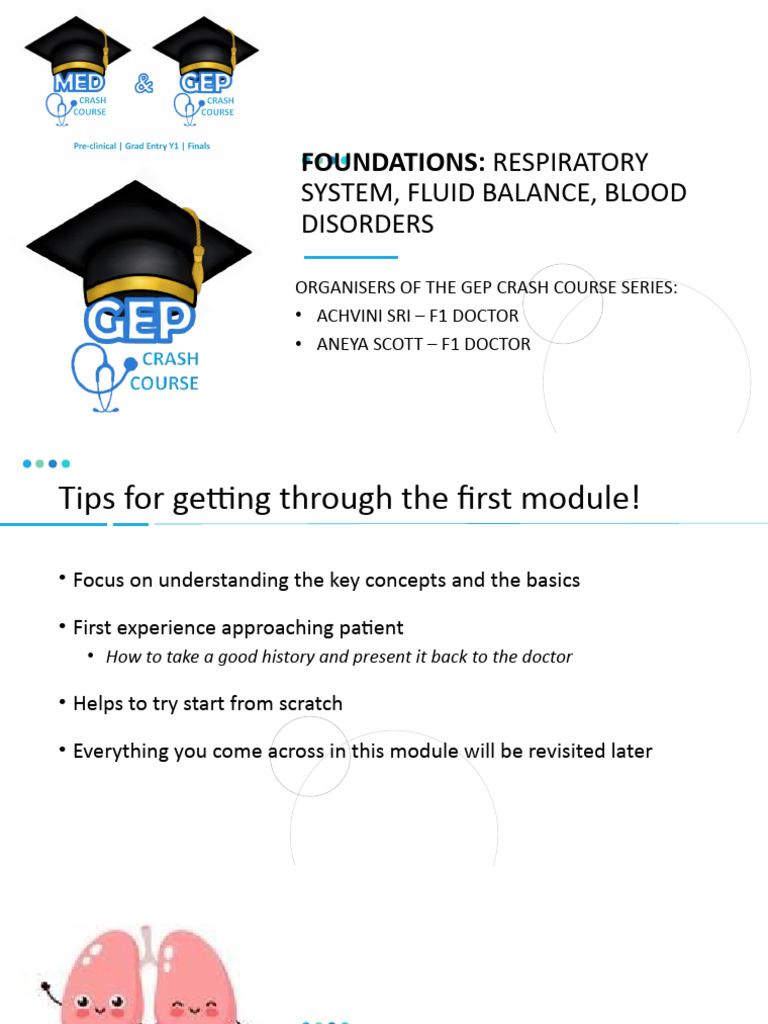 Gep Crash Course - Foundations | PDF | Hemoglobin | Carbon Dioxide